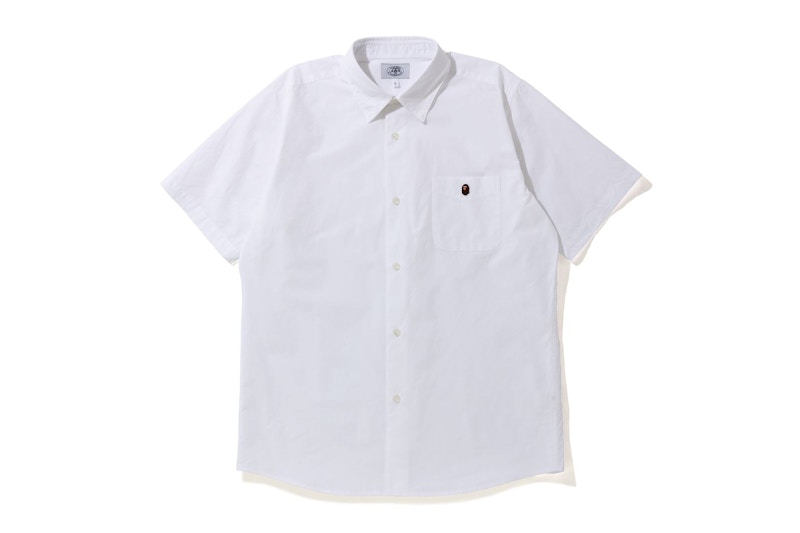 BAPE One Point S/S Shirt White Men's - SS20 - US
