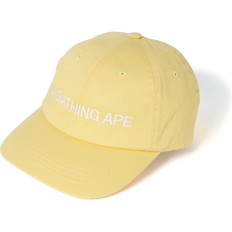 BAPE Pastel Color Panel Cap Yellow - SS19 Men's - US