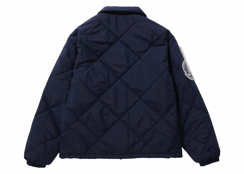 BAPE Patch Coach Jacket Navy Men's - FW23 - US