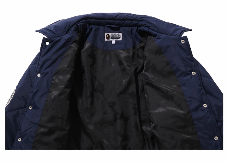 BAPE Patch Coach Jacket Navy Men's - FW23 - US