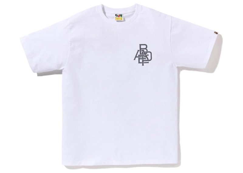 BAPE Pigment Bape Logo Tee White Men's - SS23 - US
