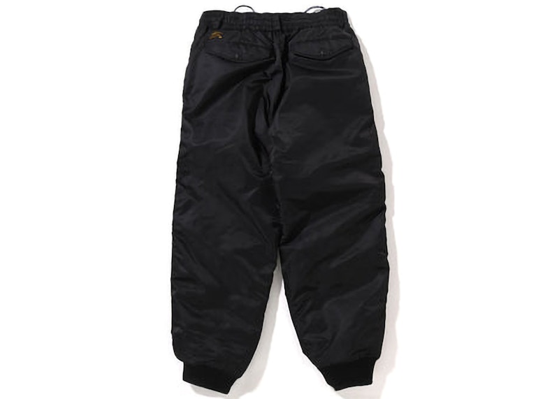 BAPE Puffy Flight Pants Black Men's - FW22 - US