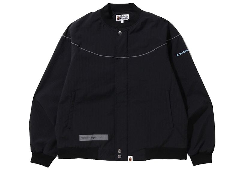 BAPE Rip Stop Loose Fit Jacket Black Men's - FW21 - US