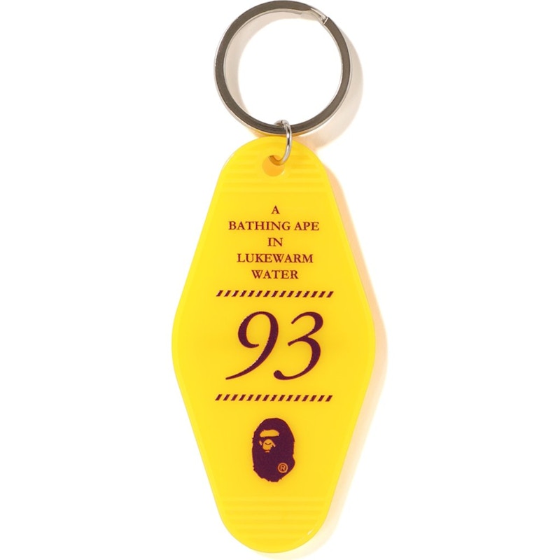 BAPE Room Keychain (SS19) Yellow - SS19 - US