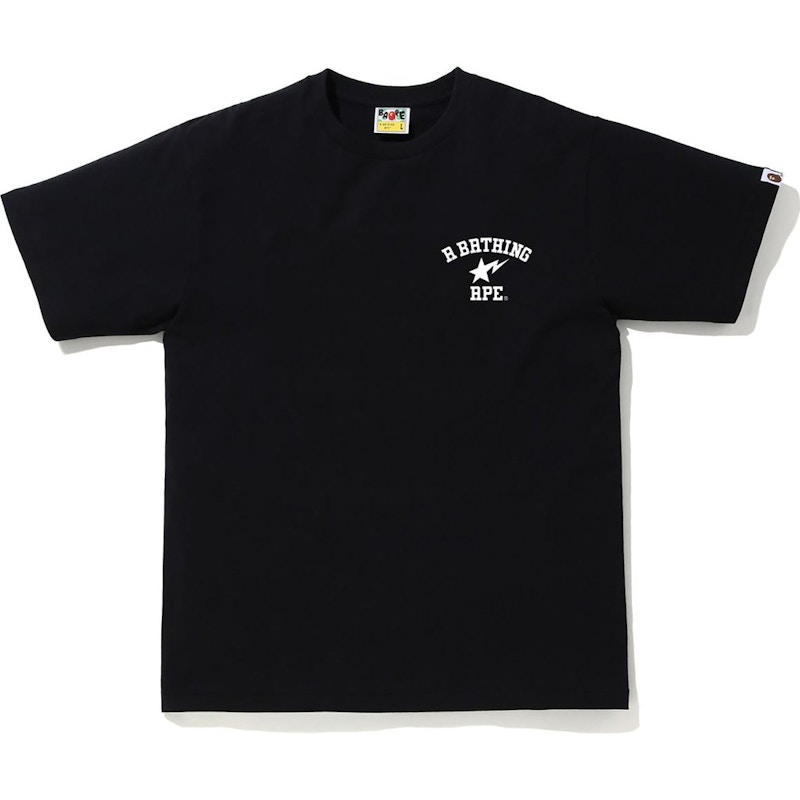 BAPE STA Pattern Tee (FW20) Black/Black Men's - FW20 - US
