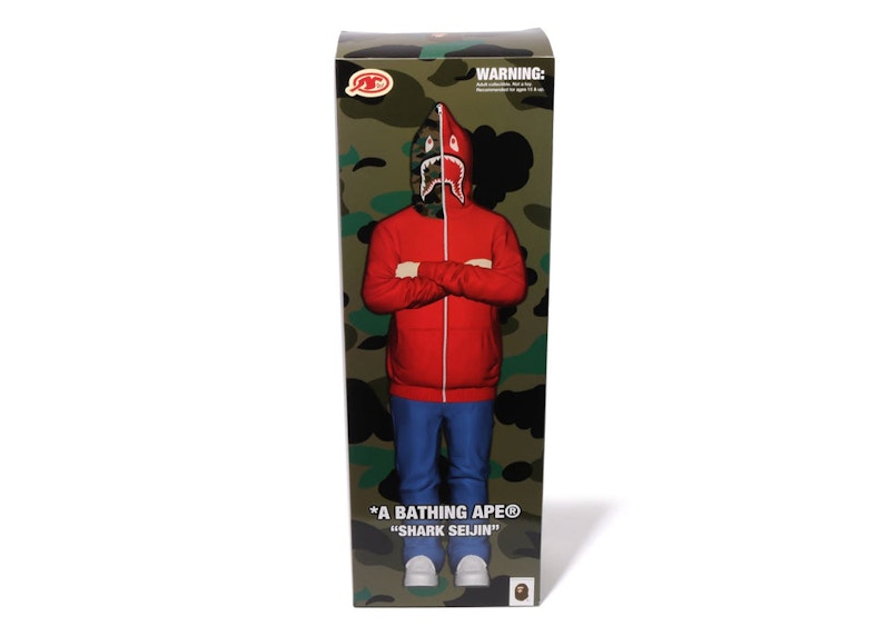 BAPE Shark Figure Red/Camo - US