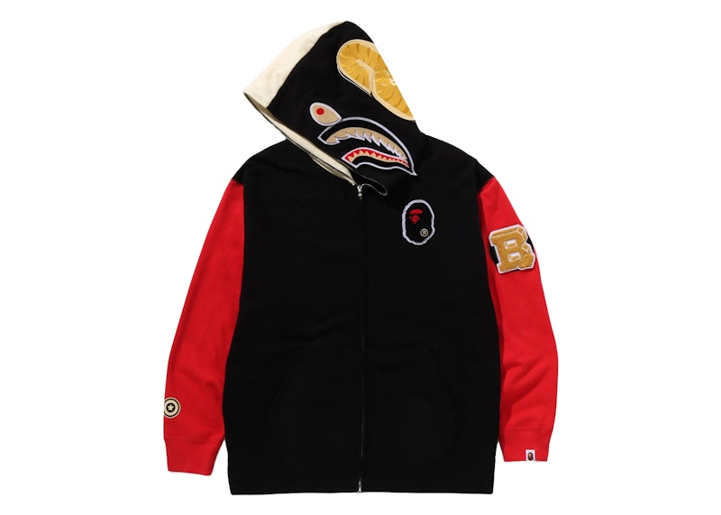 BAPE Shark Full Zip China Hoodie Black Men's - FW24 - US