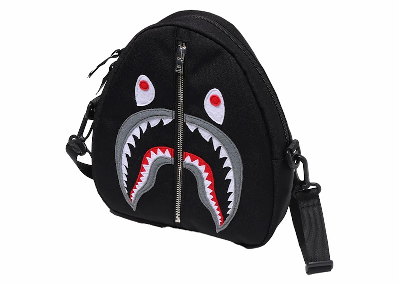 BAPE Shark Shoulder Bag Black Men's - SS24 - US