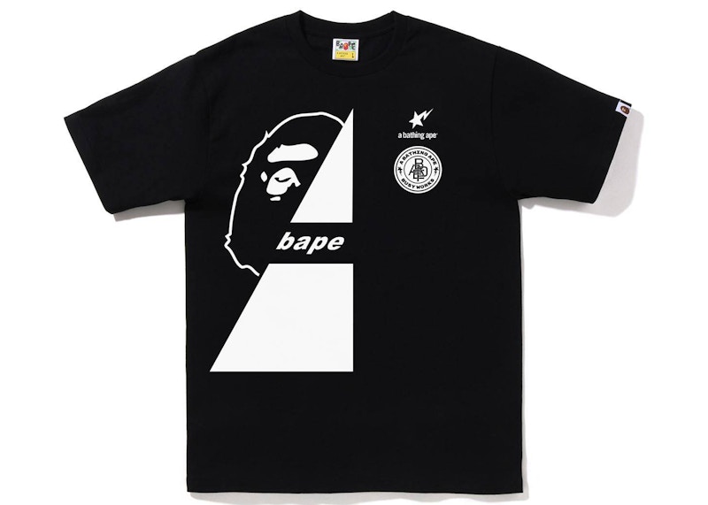 BAPE Soccer #3 Tee Black Men's - FW22 - US