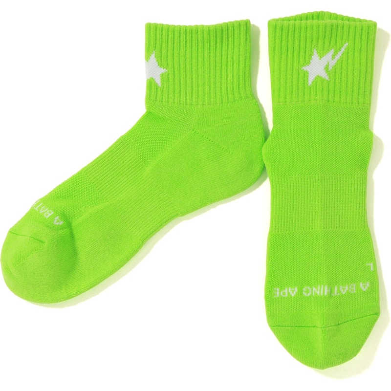 BAPE Sta Ankle Socks Green Men's - FW19 - US
