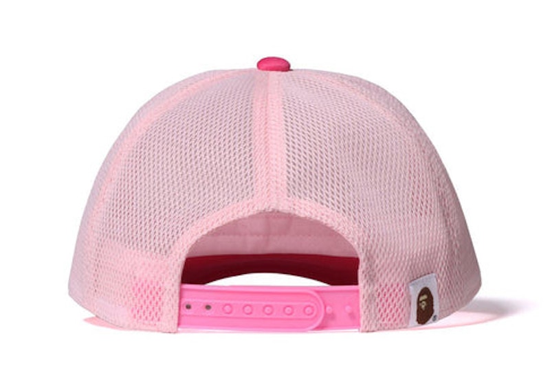 BAPE Sta Mesh Cap Pink - SS22 - US