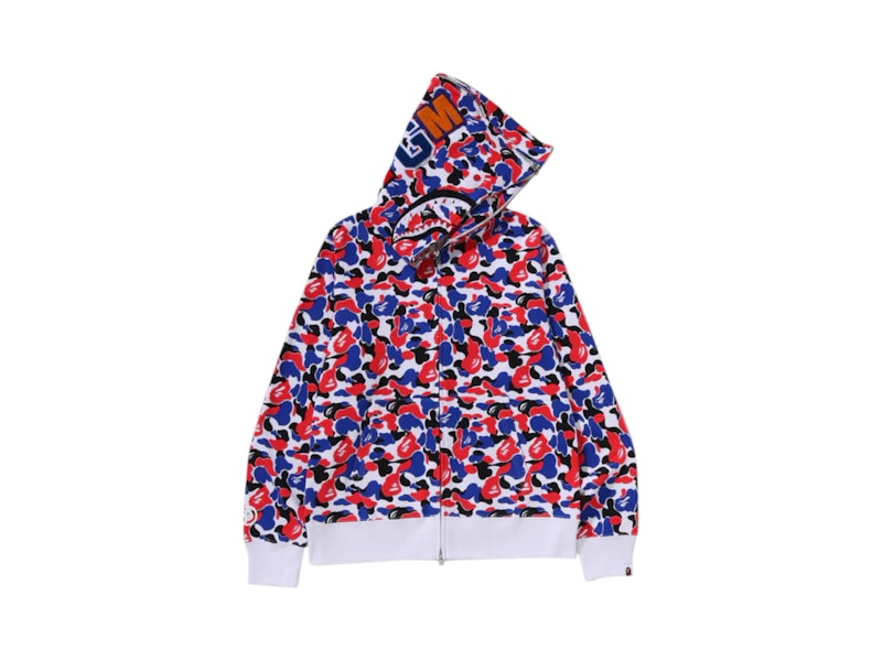 BAPE Store London Separate Shark Full Zip Hoodie Multicolor Men's ...