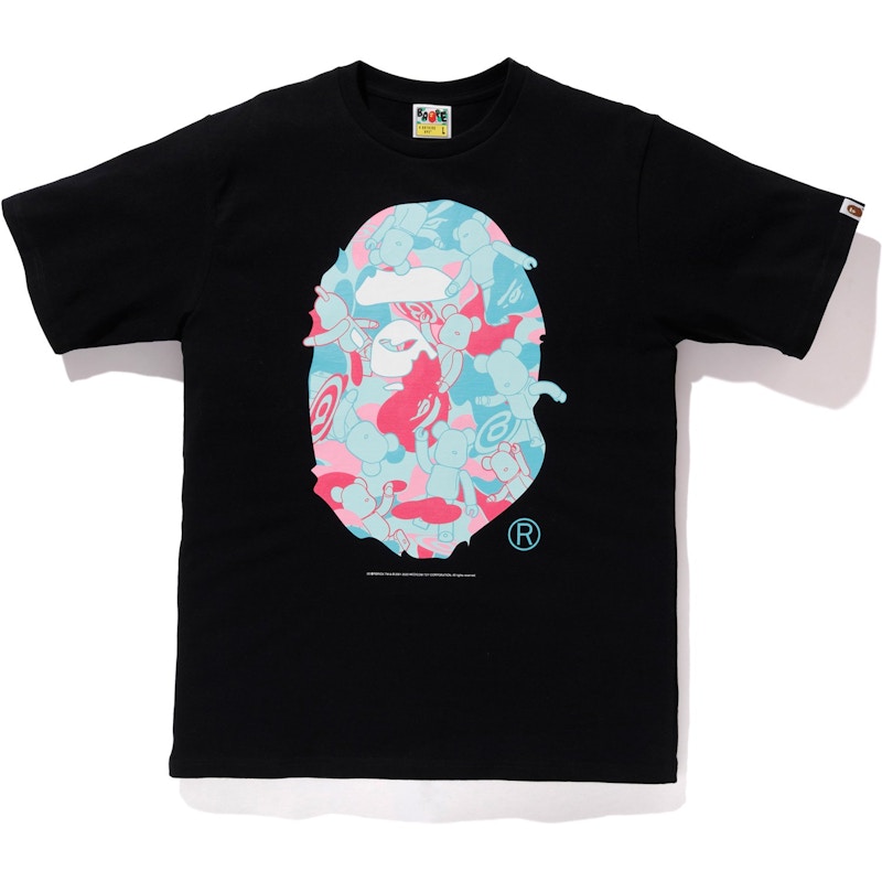 BAPE Store Miami Medicom Bear Tee Black Men's - SS20 - US