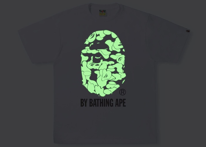 BAPE Text Code Camo By Bathing Ape Tee White Men's - SS22 - US