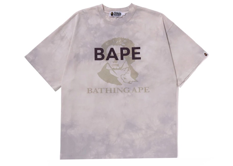 BAPE Tie Dye Bathing Ape Tee White Men's - FW23 - US