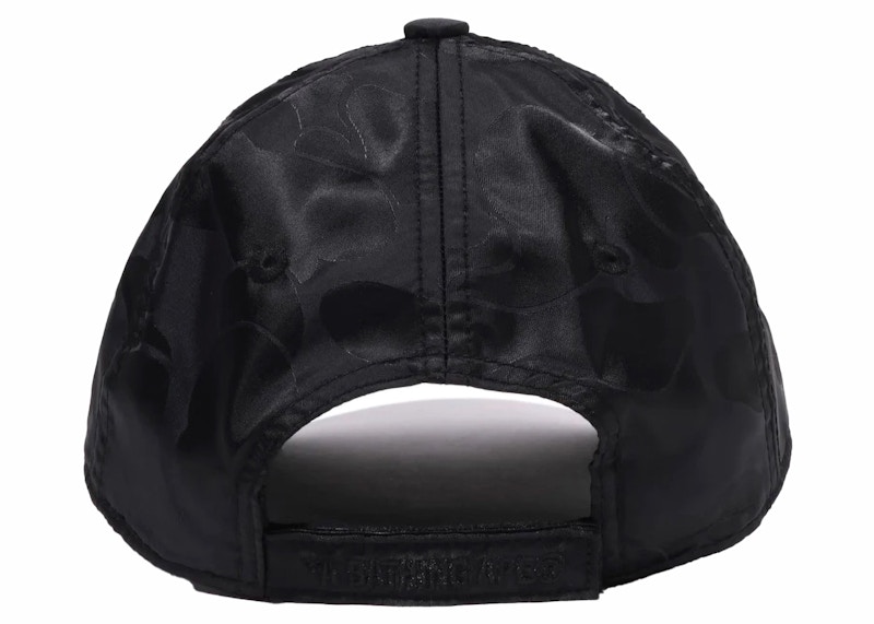 BAPE Tonal Solid Camo Cap Black Men's - FW23 - US