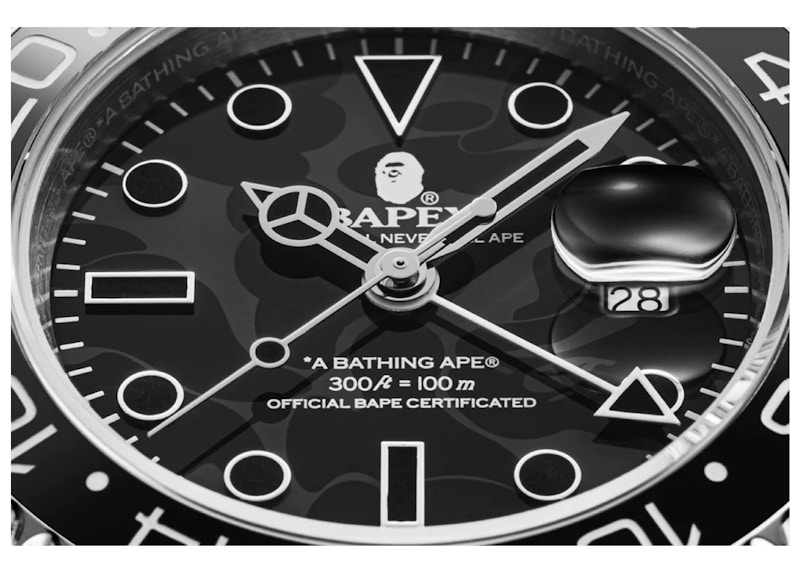 BAPE Type 2 BAPEX Color Camo Watch Black Men's - FW23 - US