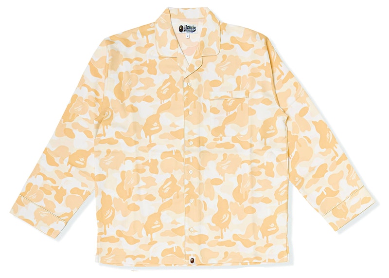 BAPE Valentine Chocolate Camo Pajamas Ivory Men's - SS23 - US