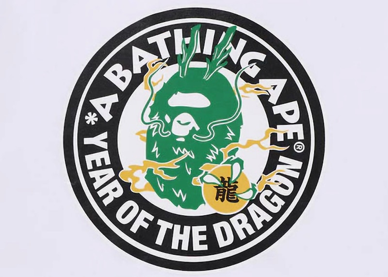 BAPE Year Of The Dragon Tee White - SS24 - US