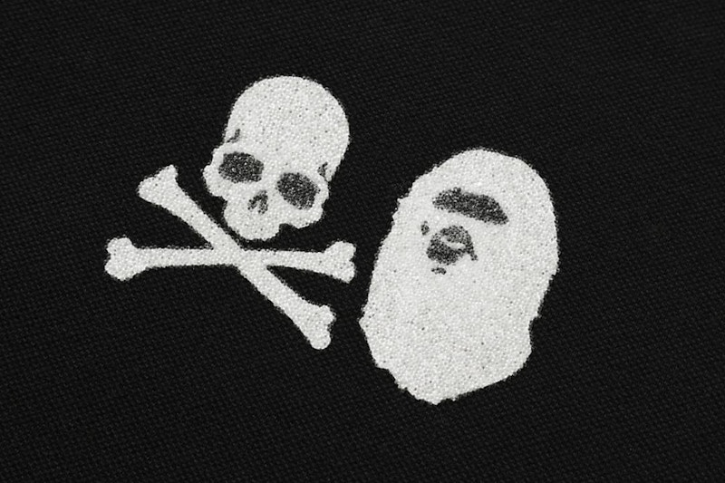 BAPE vs. Mastermind Glitter Logo Polo Black Men's - FW19 - US