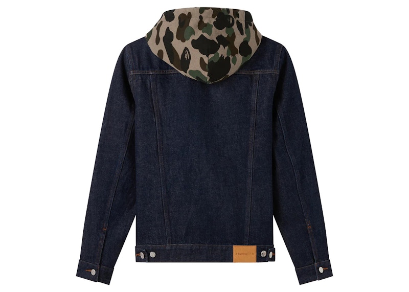 BAPE x A.P.C Born 2 Lose Jacket Indigo - FW22 - US