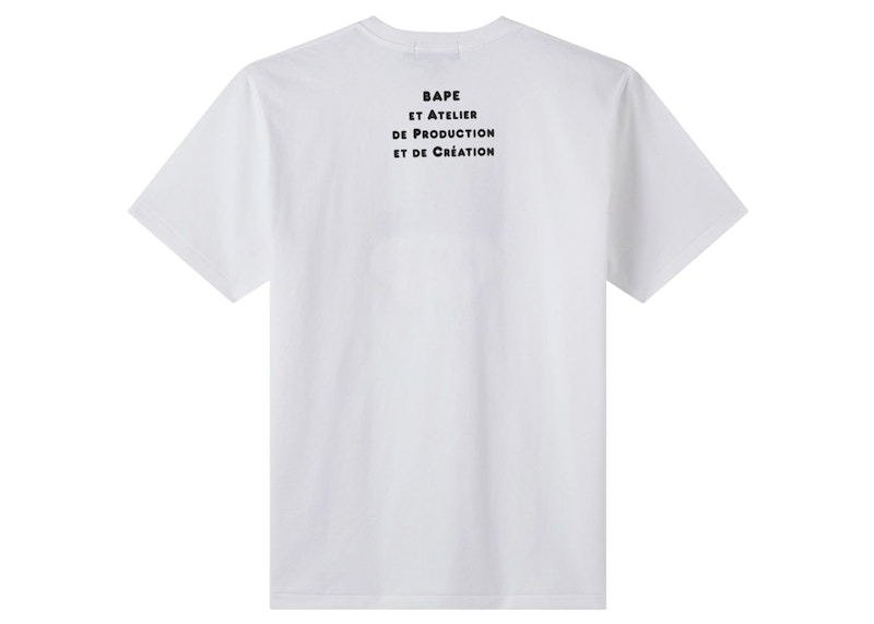 BAPE x A.P.C. Milo Wide T-Shirt White Men's - FW22 - US