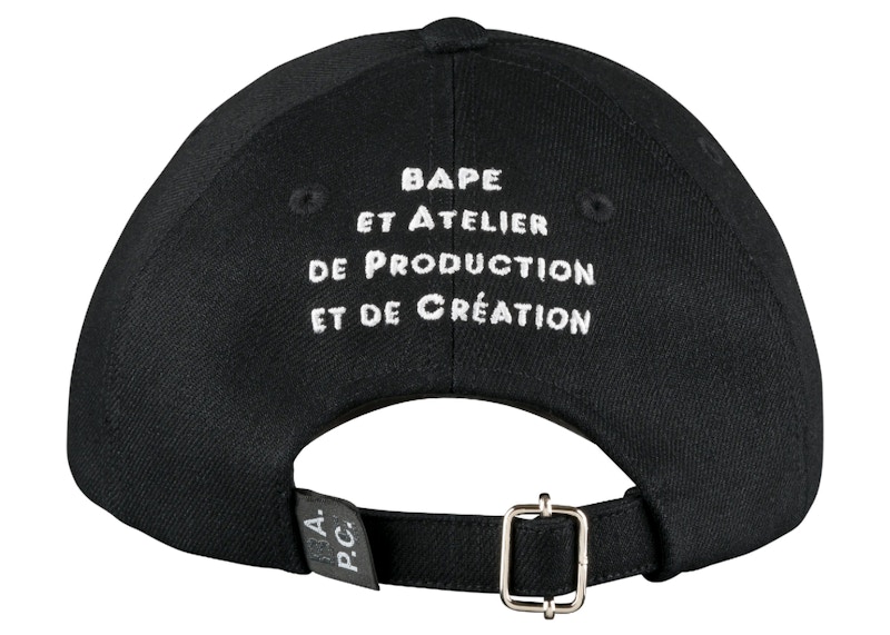 BAPE x A.P.C. Milo on APC Denim Cap Black - FW22 - US