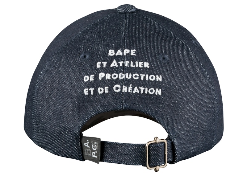 BAPE x A.P.C. Milo on APC Denim Cap Indigo - FW22 - US
