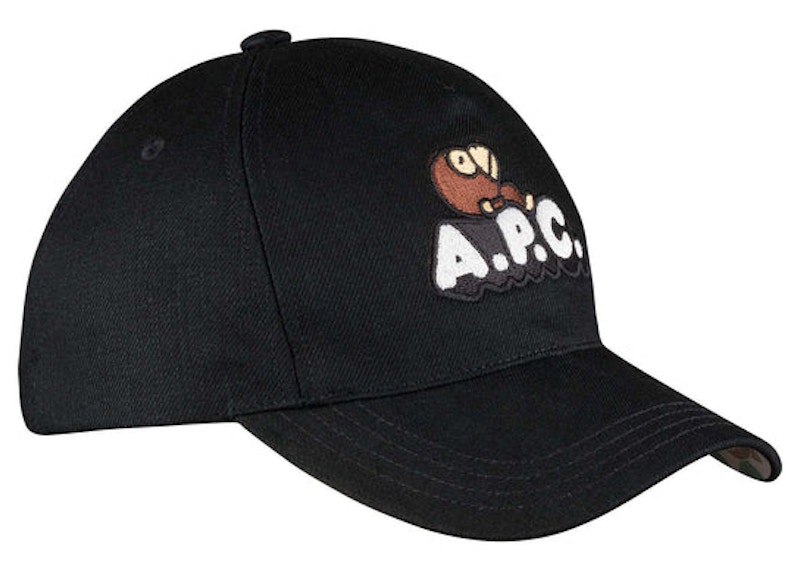BAPE x A.P.C Moe Baseball Cap Black - FW22 - US
