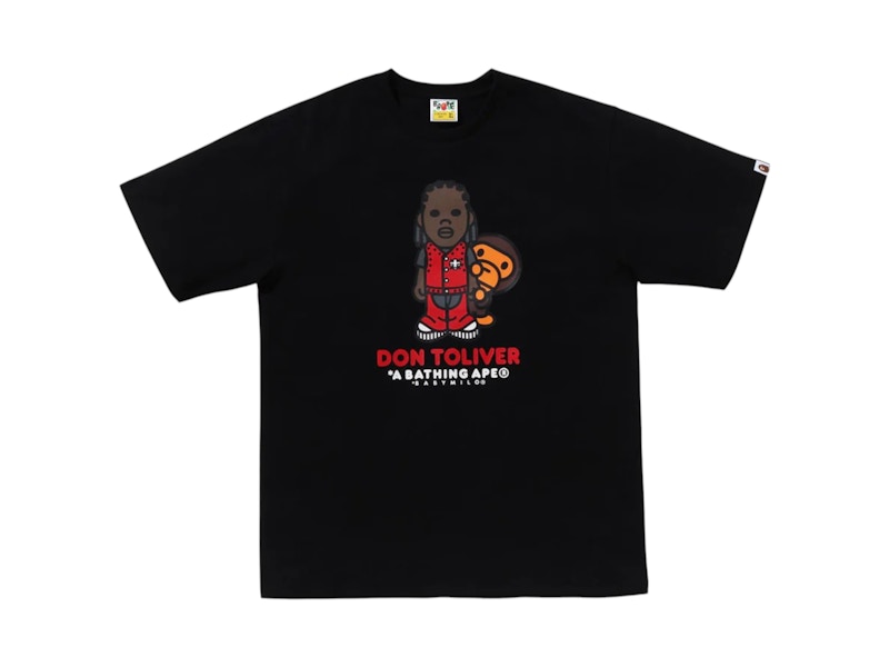 BAPE x Cactus Jack x Don Toliver Milo Tee Black Men's - US
