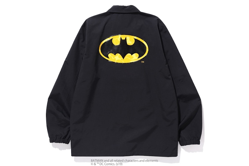 BAPE x DC Batman Coach Jacket Black Men's - SS19 - US
