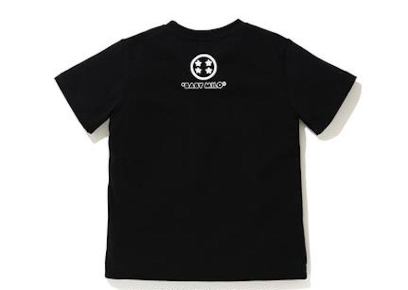 BAPE x Dragon Ball Z Baby Milo Son Gohan And Cell Kids Tee Black Kids ...