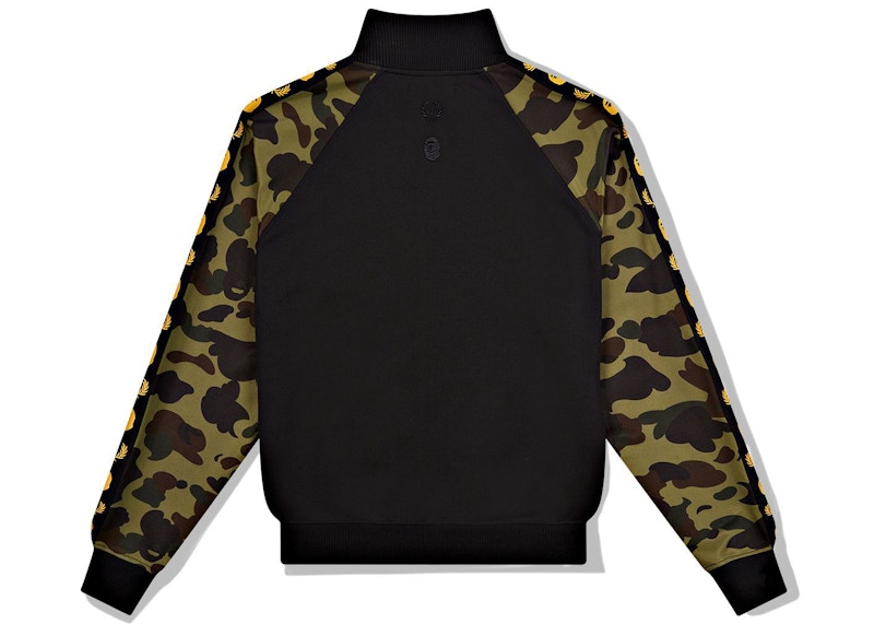 BAPE x Fred Perry Track Jacket Green Men's - SS21 - US