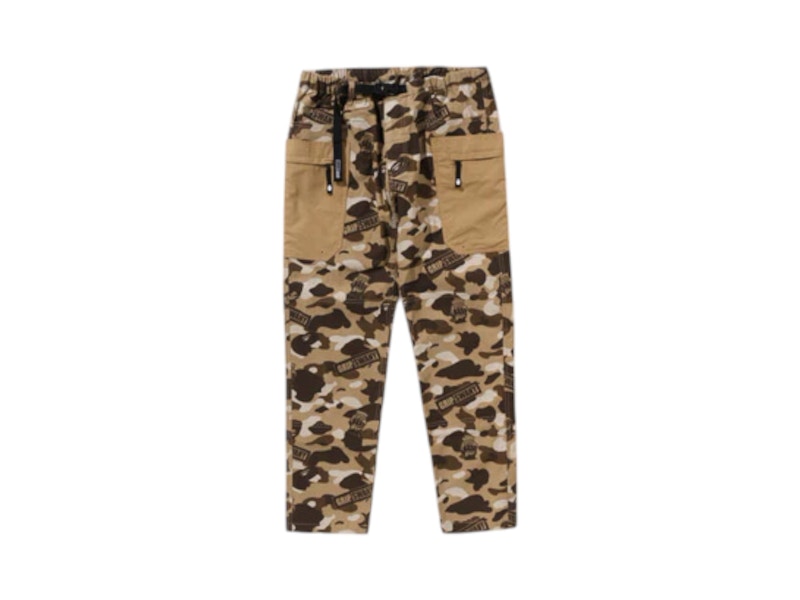 BAPE x Grip Swany GR Camo Fireproof Camp Pants Beige Men's - FW24 - US
