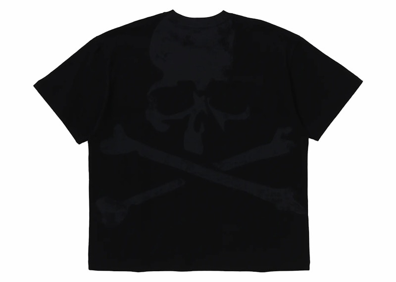 BAPE x Mastermind Ape Head Over Print Relaxed Fit Tee Black/Black ...
