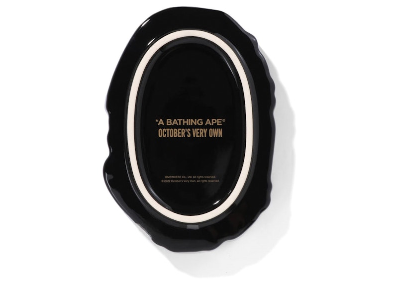BAPE x OVO Ape Head Cigar Ashtray Black Gold - FW22 - US