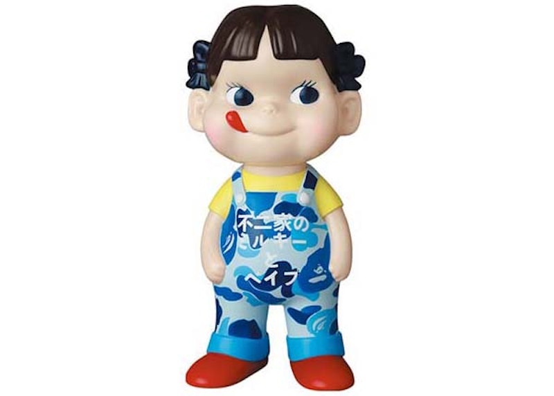 BAPE x Peko-chan Fujiya Soft Vinyl Figure Blue - FW22 - US