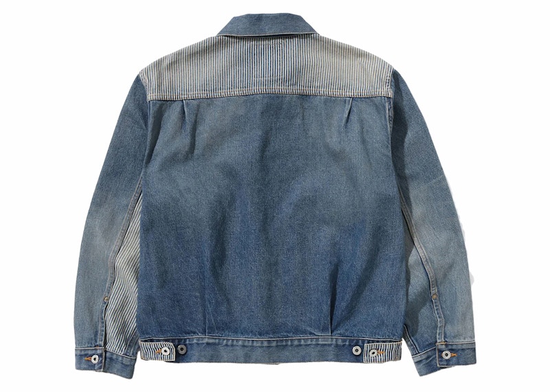 BAPE x Sean Wotherspoon Embroidery Denim Jacket Indigo Men's - SS24 - US