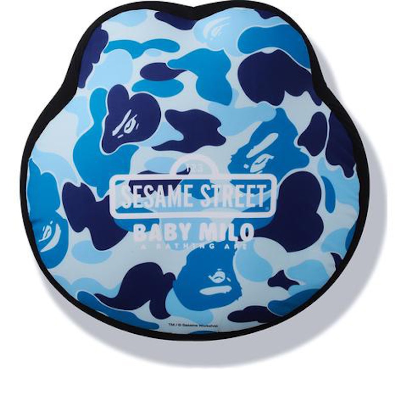 BAPE x Sesame Street Face Big Cushion Blue Men's - SS21 - US