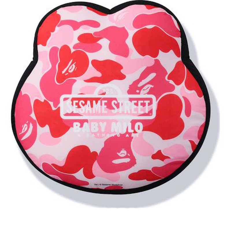BAPE x Sesame Street Face Big Cushion Red Men's - SS21 - US