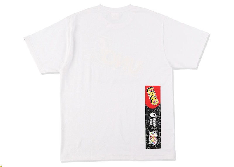 BAPE x UNO Tee White Men's - FW21 - US