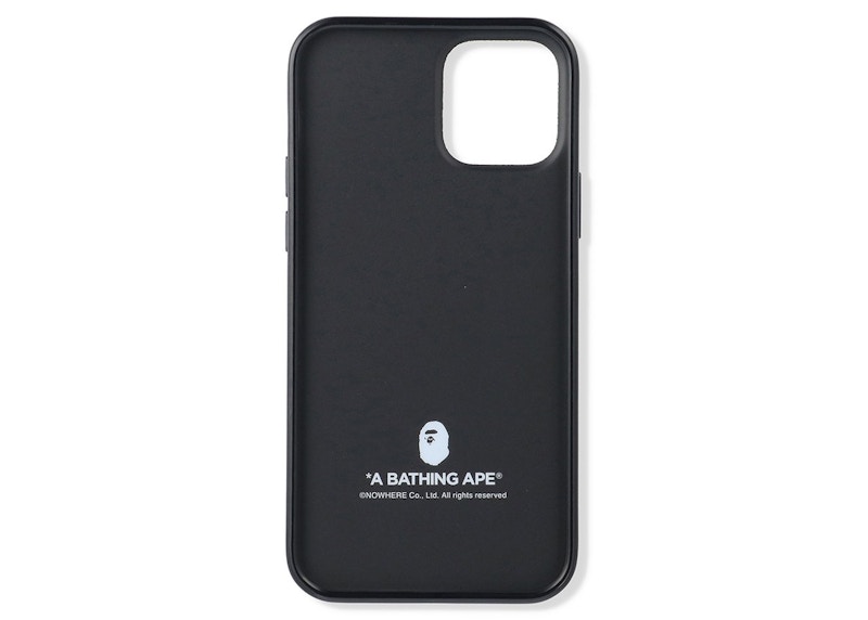 BAPE x UNO iPhone 12/12 Pro Case Black - FW21 - US