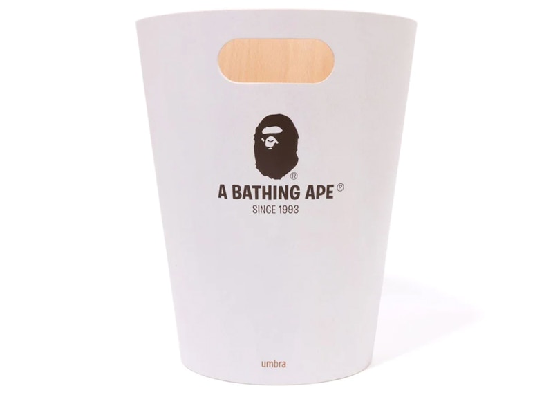 BAPE x Umbra Woodrow Trash Can White - SS23 - US