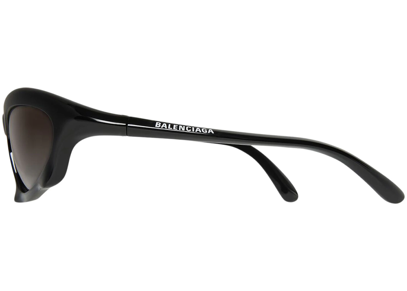 Balenciaga Bat Rectangle Sunglasses Black Mens Ss23 Pre Us