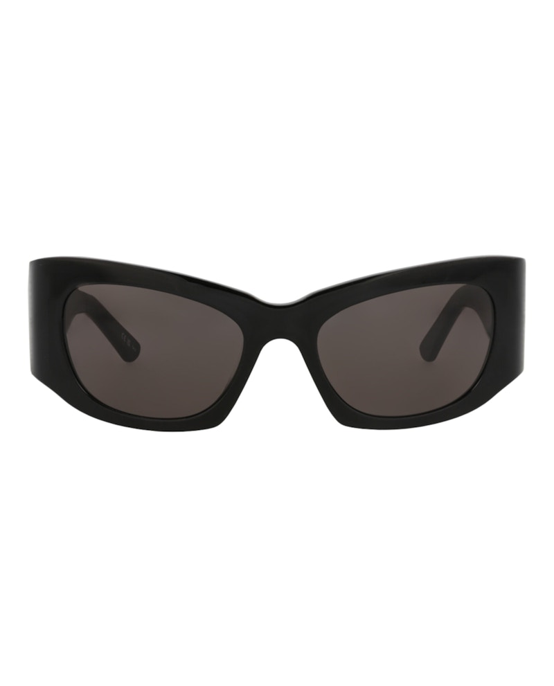 Balenciaga Cat Eye-Frame Recycled Acetate Sunglasses Black Black Grey ...