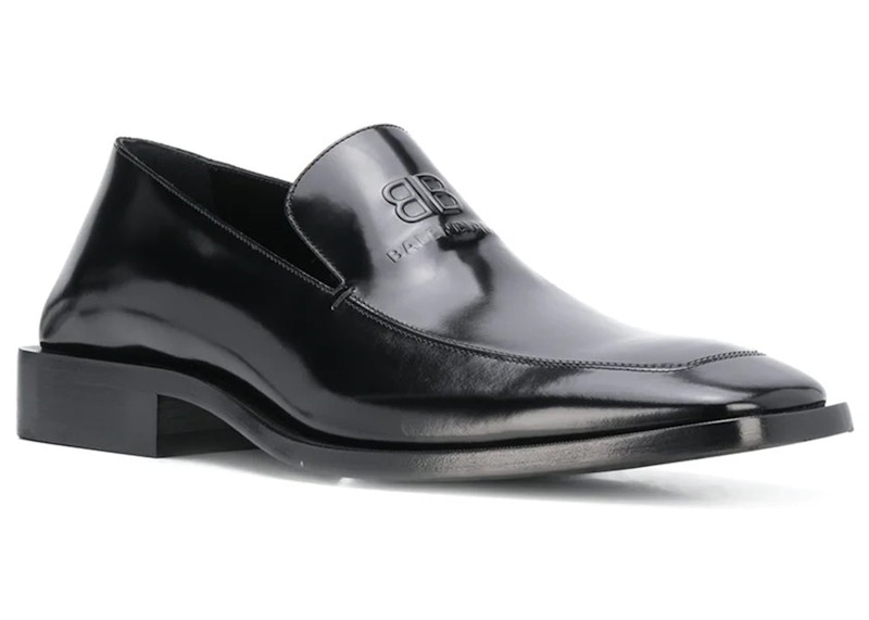Balenciaga Coin Rim 20mm Mocassins Noir Cuir Homme - Style ...