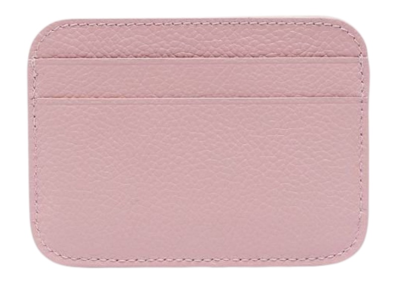 Balenciaga Logo Print (4 Card Slots 1 Slip Pocket) Cash Card Holder ...