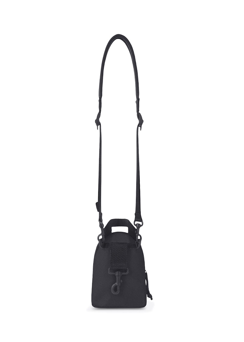 Balenciaga Oversized Crossbody Backpack Mini Black in Recycled Nylon - US
