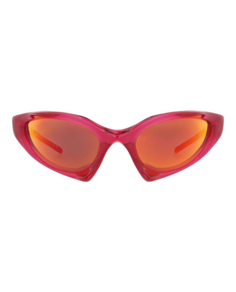 Balenciaga Shield-Frame Bio Injection Sunglasses Red Red Red (BB0352S ...