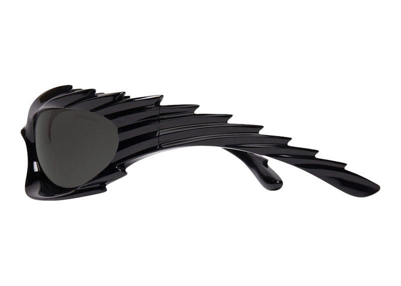 Balenciaga Spike Rectangle Sunglasses Black Men's - SS23 PRE - US